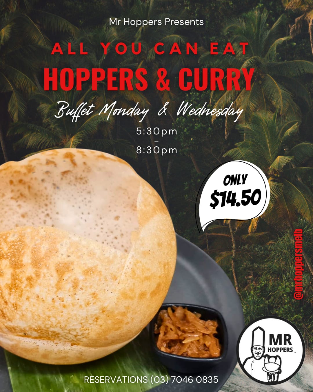 Mr Hoppers | Melbourne – The iconic Sri Lankan Taste in Melbourne